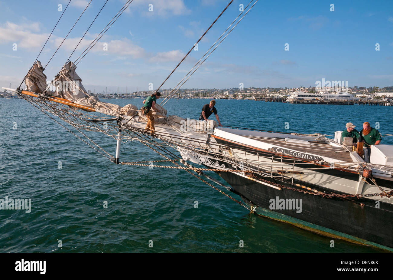 California, Maritime Museum of San Diego, Californian built 1984 ...