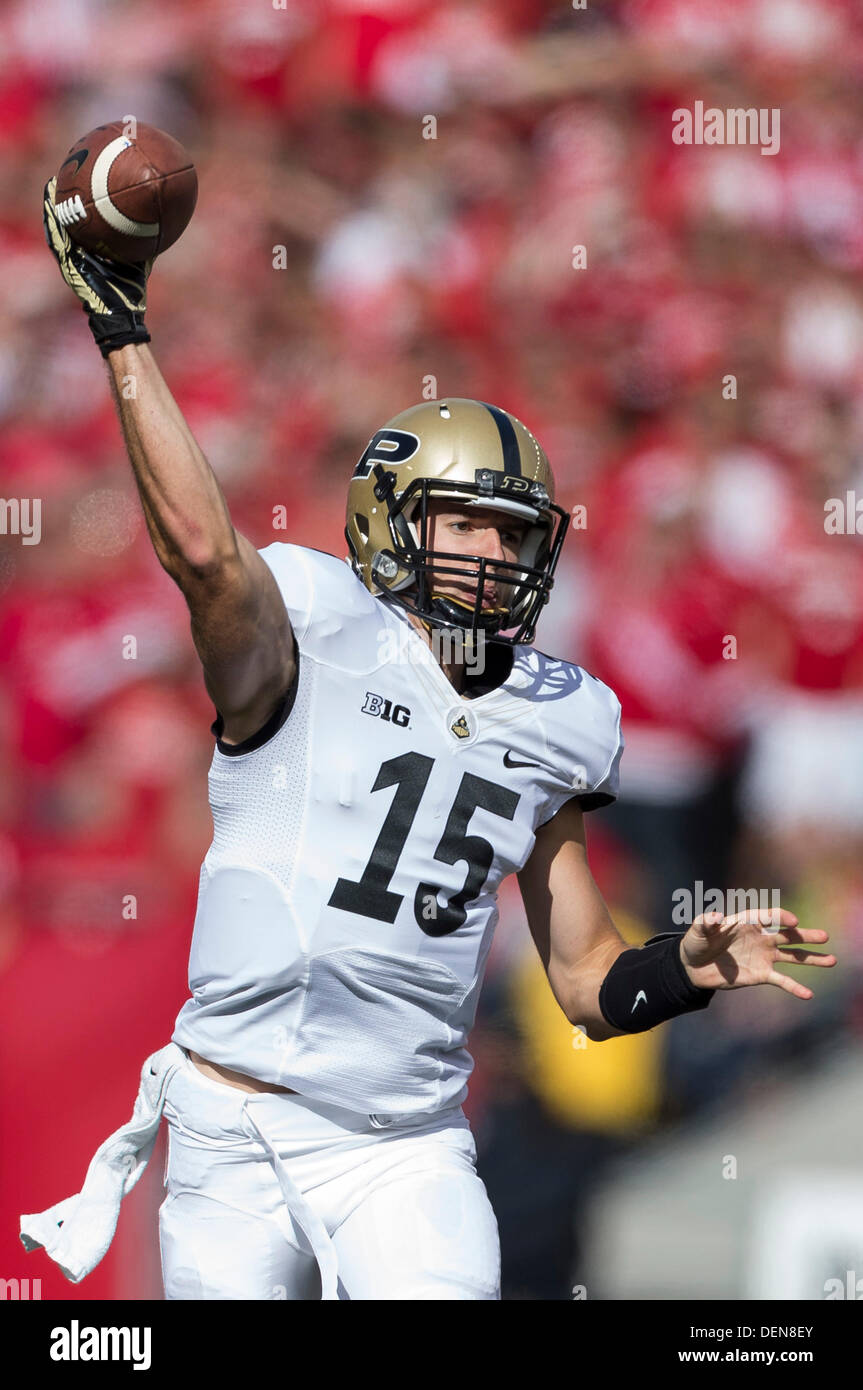 Madison, Wisconsin, USA. 21st Sep, 2013. September 21, 2013: Purdue ...