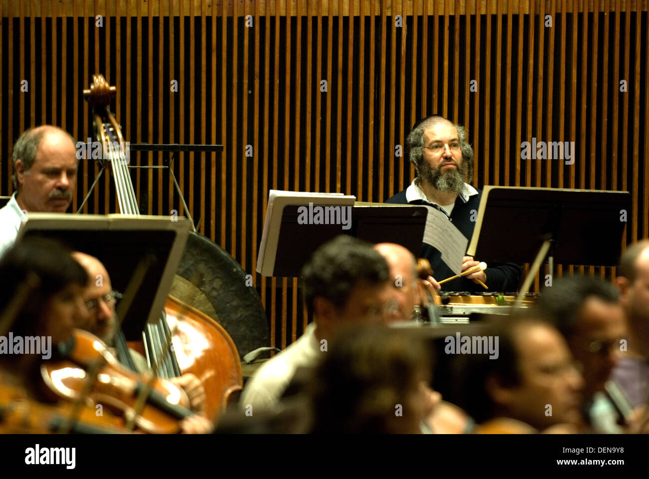 Rehearsal of the Israeli Philharmonic Orchestra with Zubin Mehta ...