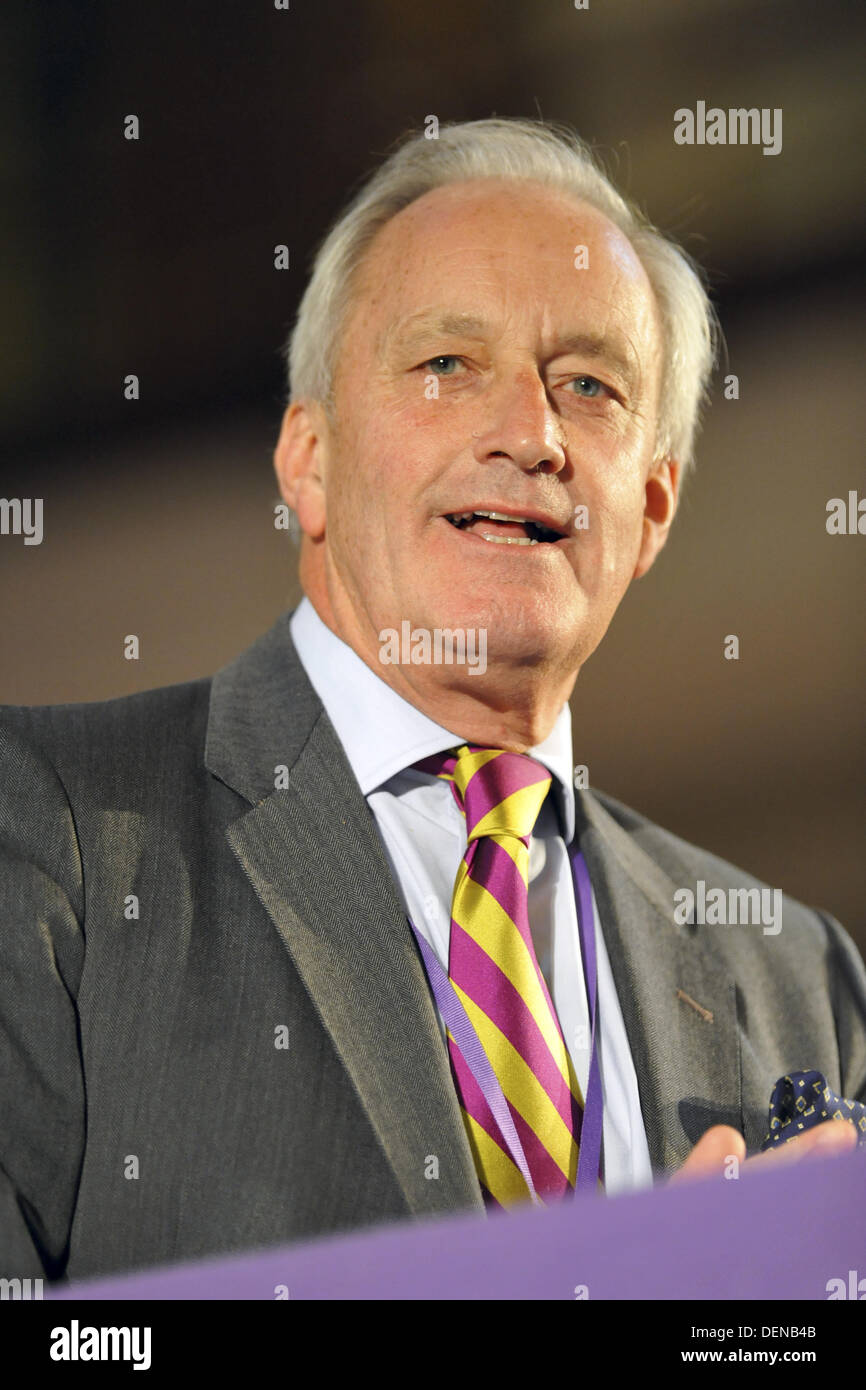 London, UK. 21st Sep, 2013. Neil Hamilton, UKIP Deputy Chairman ...