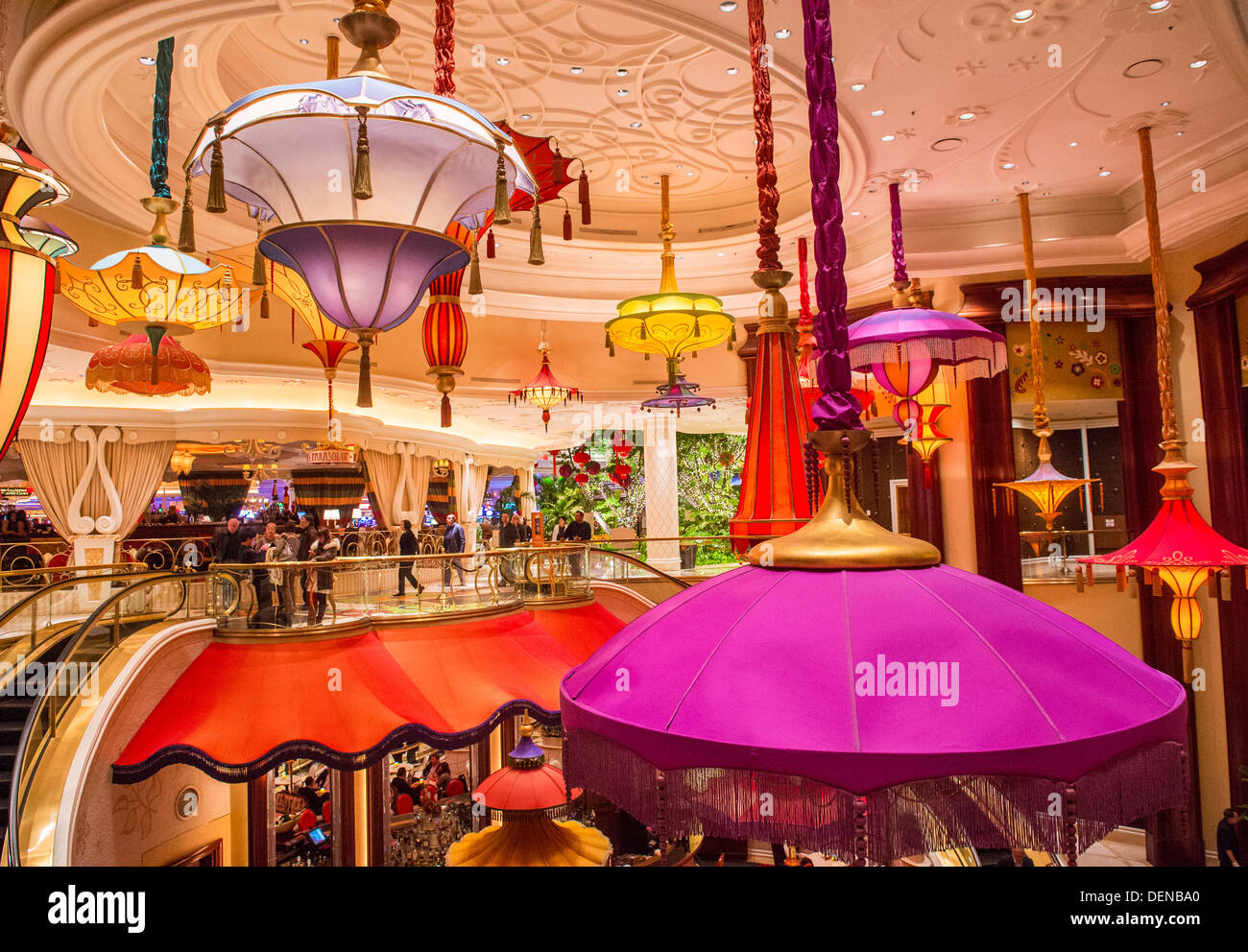 The the interior of Wynn Hotel and in Las Vegas Stock Photo - Alamy