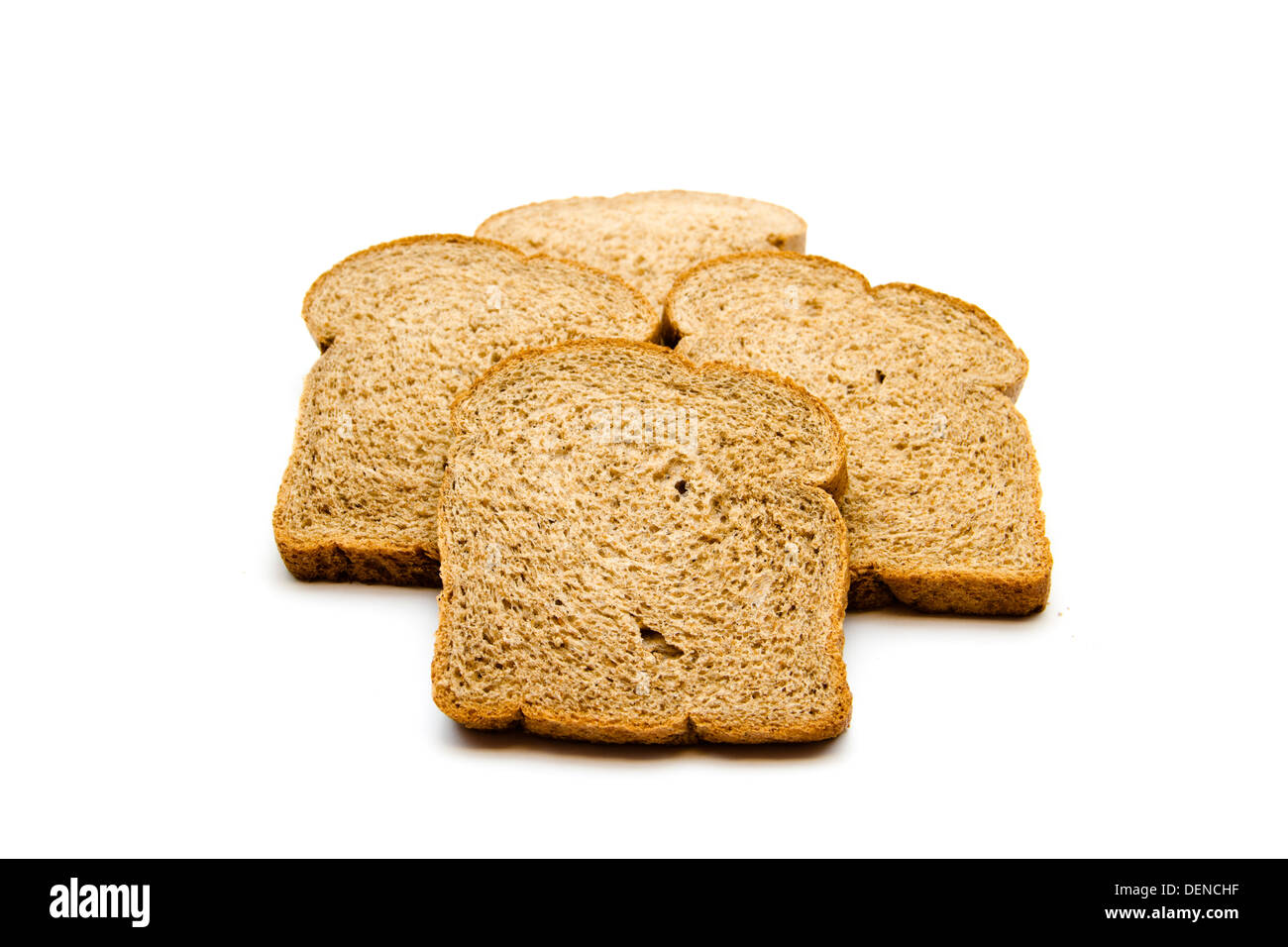 Fresh Baked Brown Toast Bread Stock Photo - Alamy