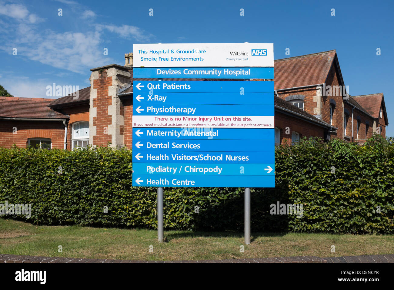 Devizes Community Hospital Stock Photo - Alamy