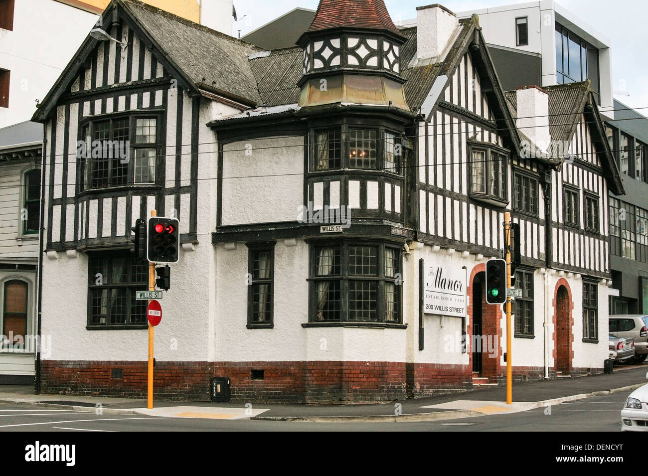 wellington New Zealand building Stock Photo - Alamy