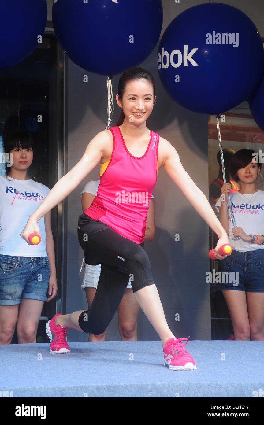 Actress Ariel Lin attends commercial activity in Taipei,China on ...