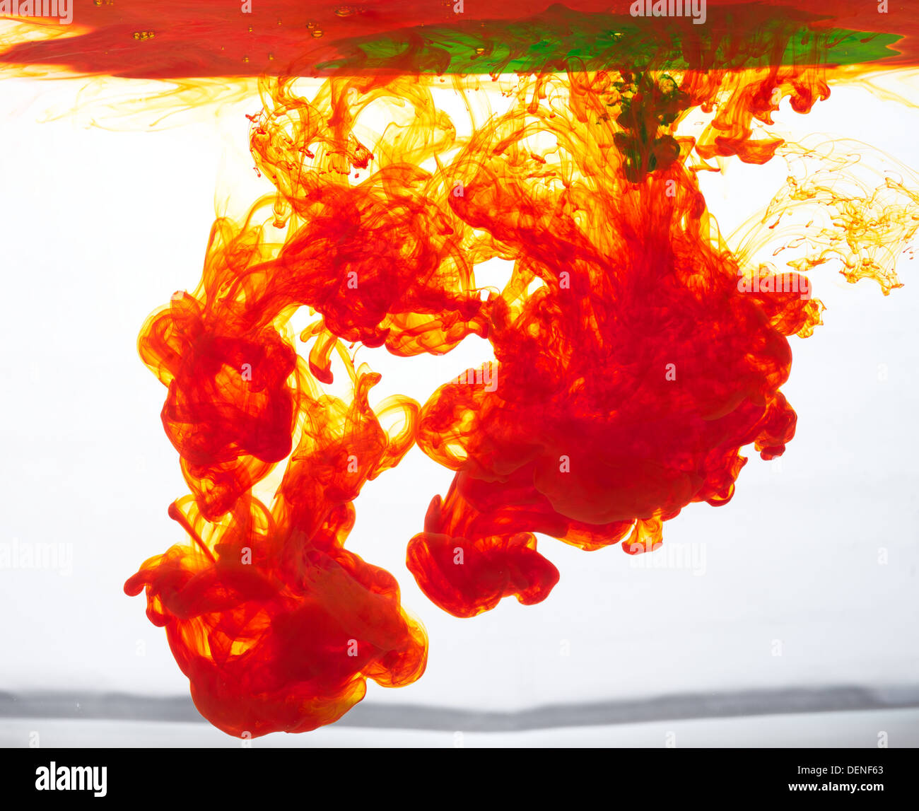 inks in water the color abstraction Stock Photo - Alamy