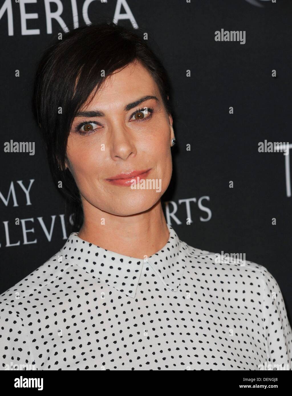 Los Angeles, CA. 21st Sep, 2013. Michelle Forbes at arrivals for BAFTA ...