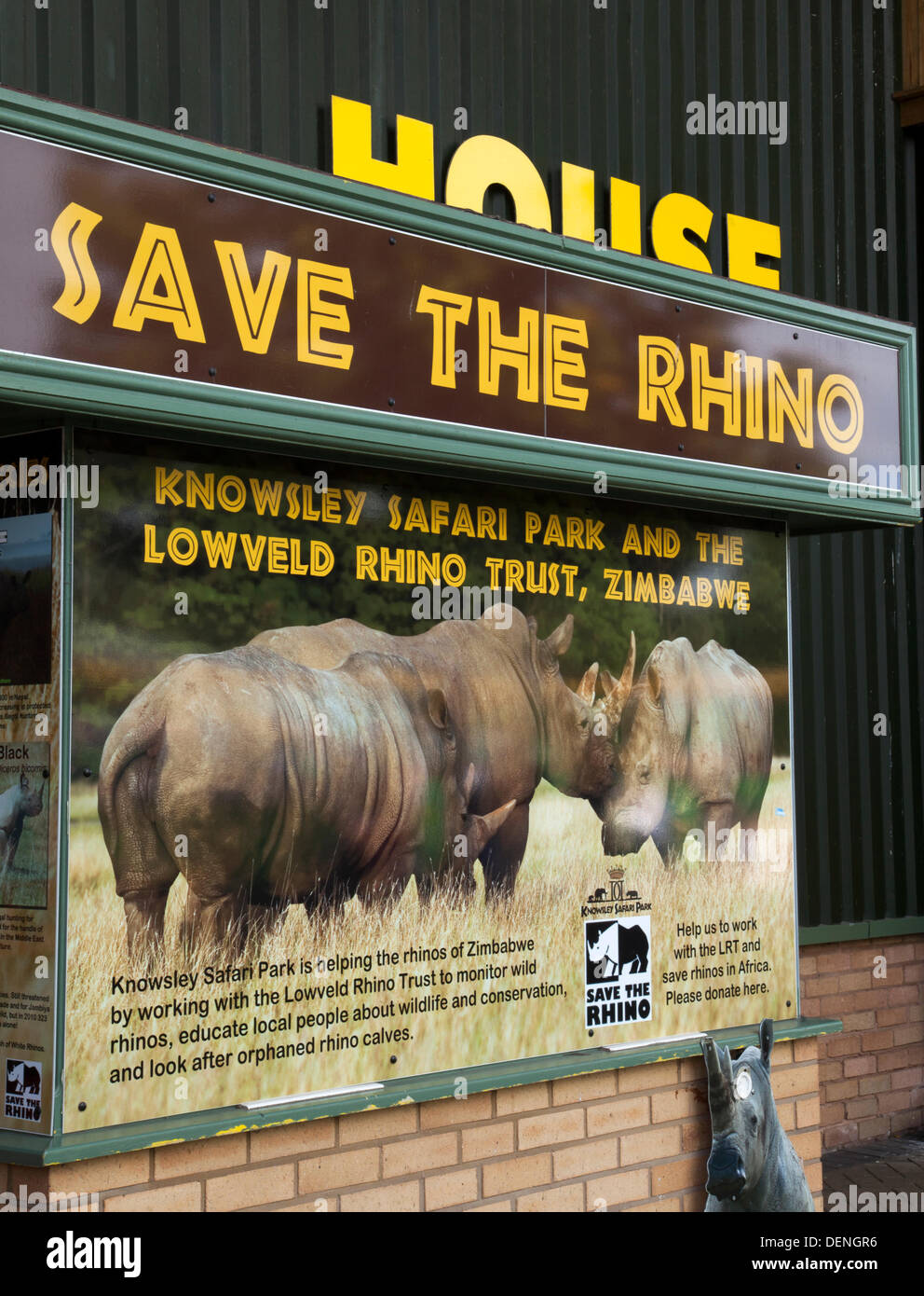 Knowsley Safari Park World Rhino Day. September, 2013. Save the Rhino ...