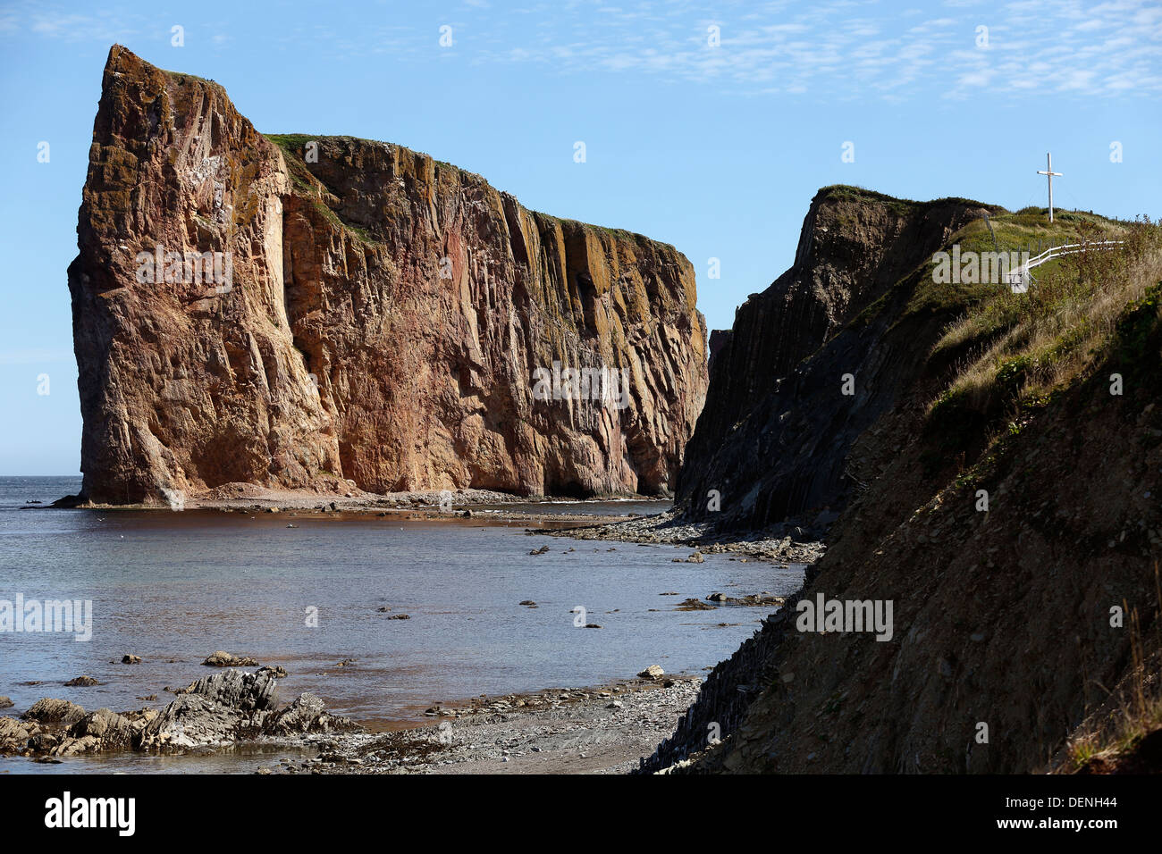 Percé Rock, Percé, Quebec, Canada Stock Photo - Alamy