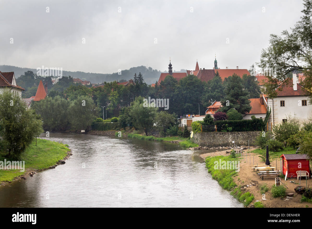 Cesky republic city view vltava river hi-res stock photography and ...