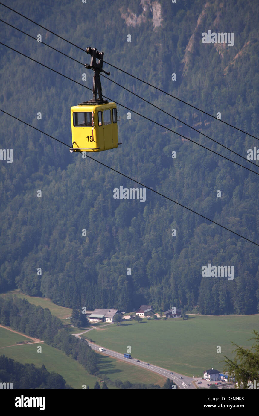 Mountain cable car Stock Photo - Alamy