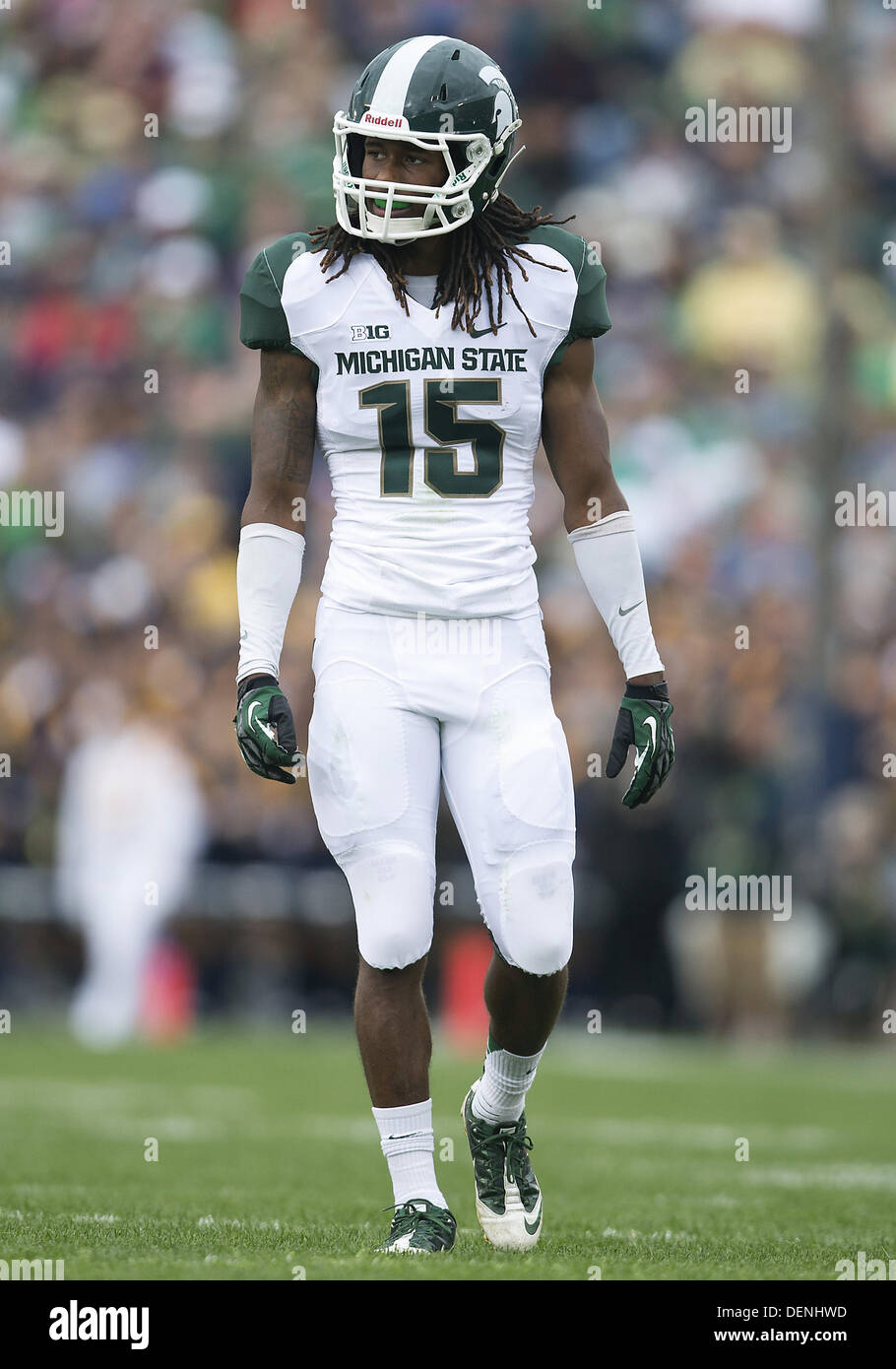 Michigan state cornerback trae waynes hi-res stock photography and ...