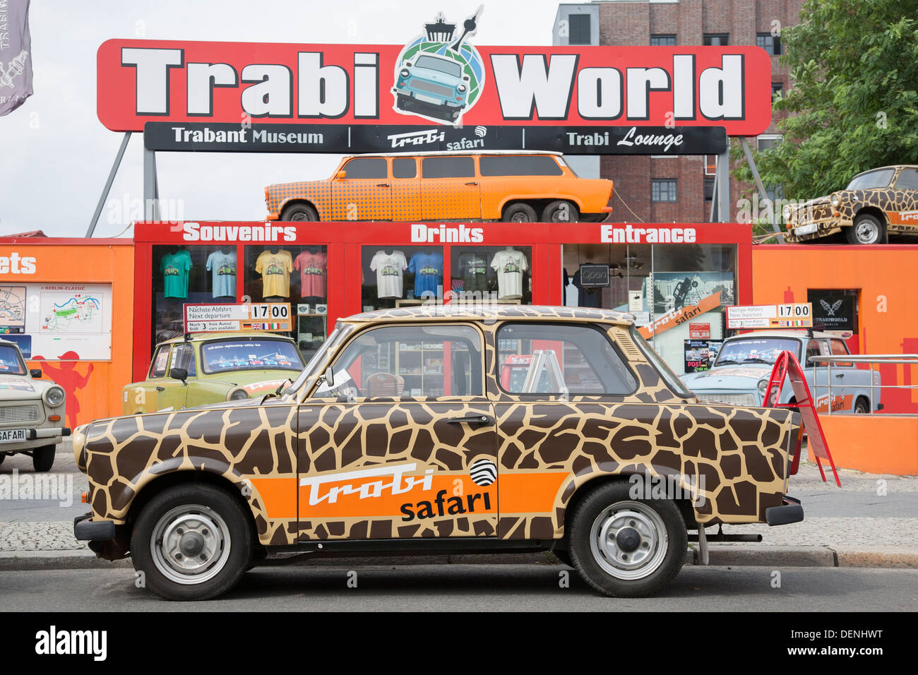 Trabi World Trabant Car Museum, Berlin, Germany Stock Photo - Alamy