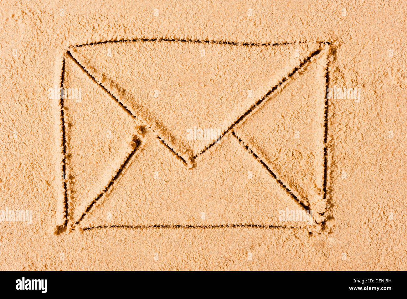 Wave envelope hi-res stock photography and images - Alamy