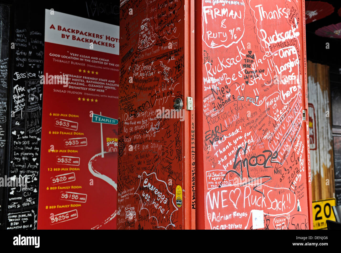 Hotel notice board hi-res stock photography and images - Alamy