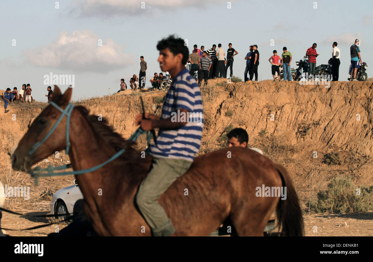 Jabalia, Gaza Strip, Palestinian Territory. 23rd Sep, 2013. A ...