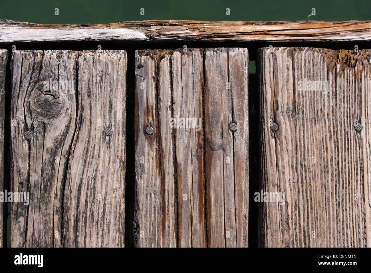 Timber wooden jetty hi-res stock photography and images - Alamy