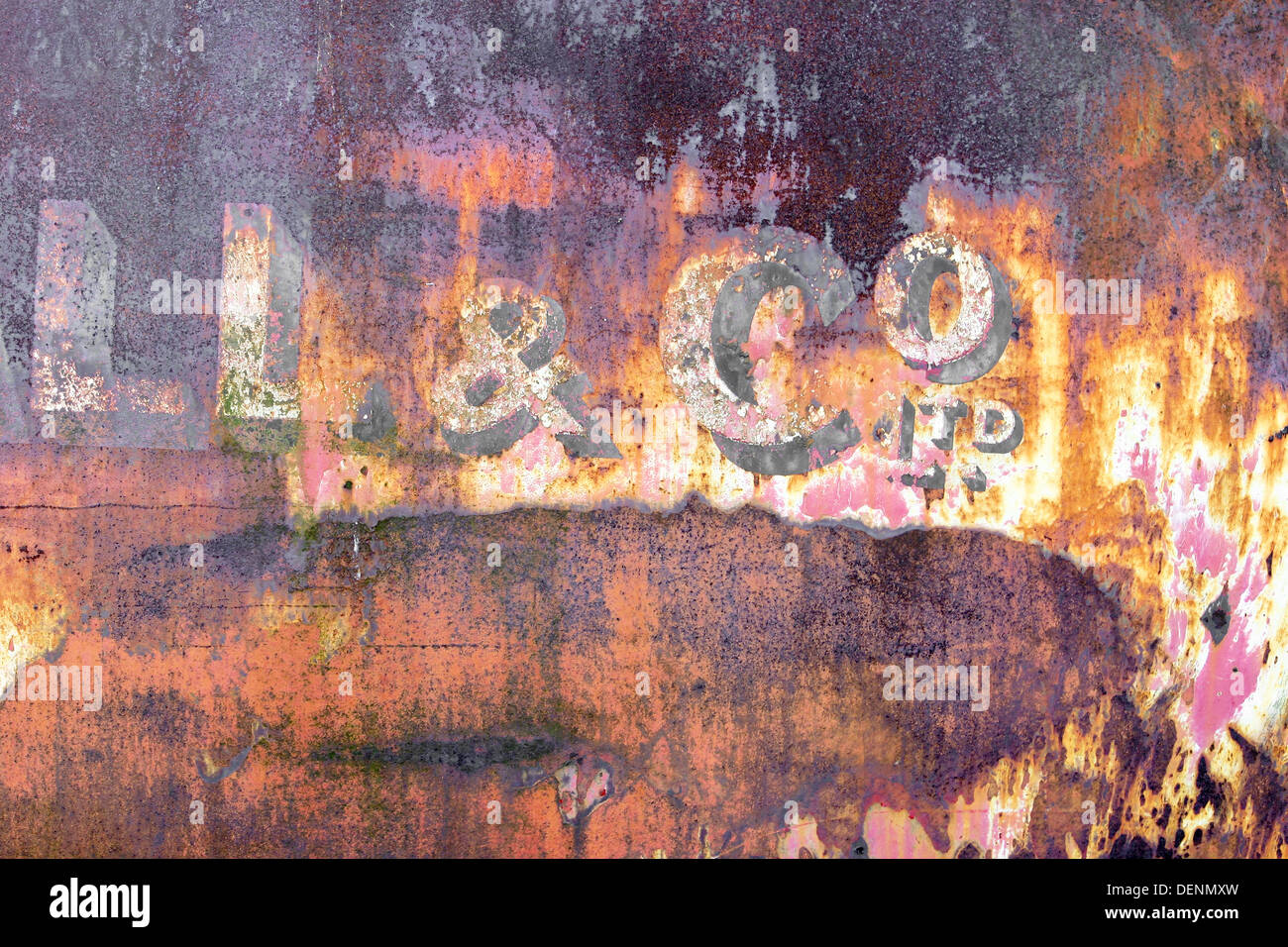 An Old Rusty Metal Background Stock Photo - Alamy