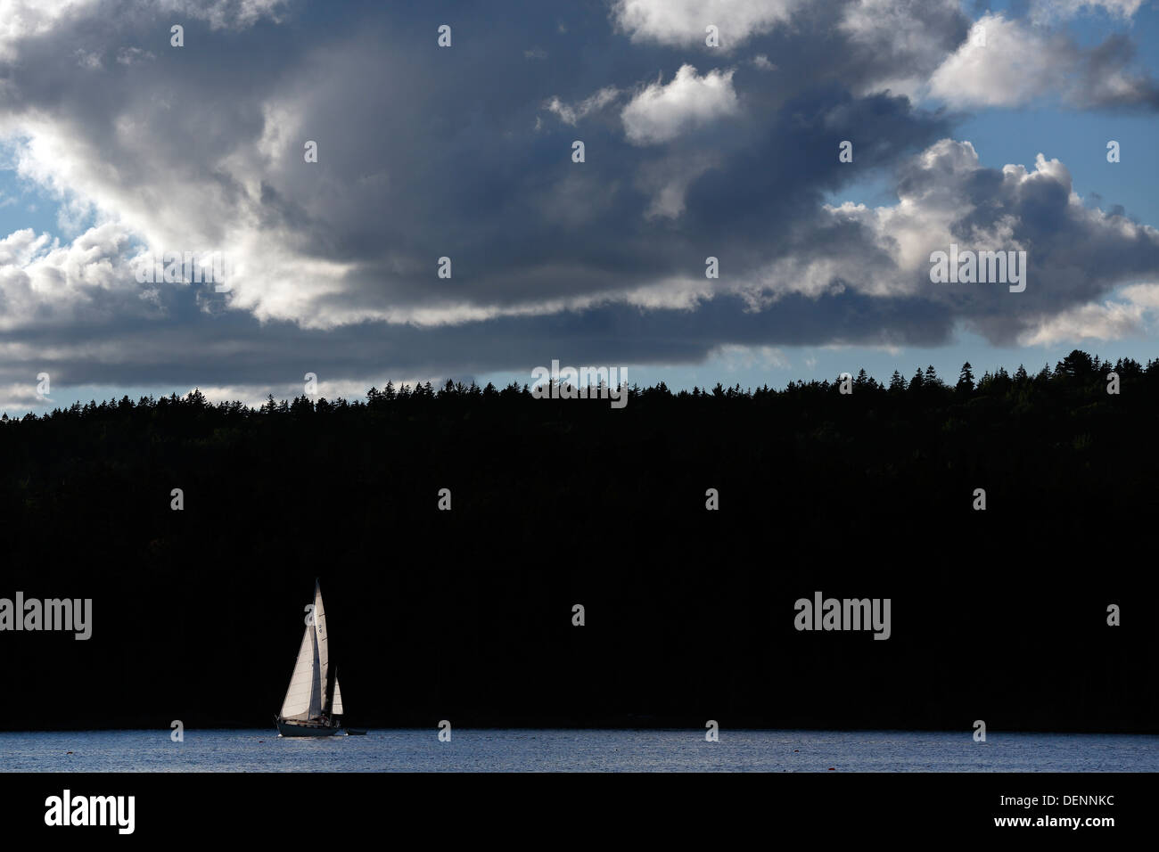 Sailing maine hi-res stock photography and images - Alamy