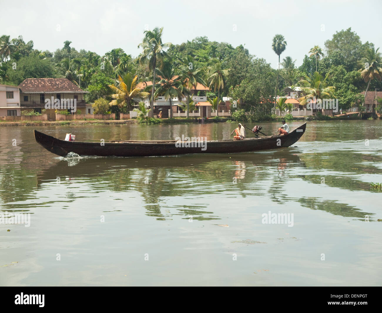 Backwaters Kerala, India Stock Photo - Alamy
