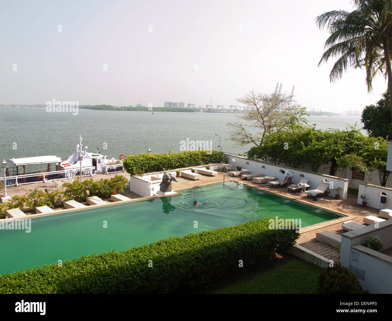 Brunton Boatyard hotel Fort Cochi Stock Photo - Alamy