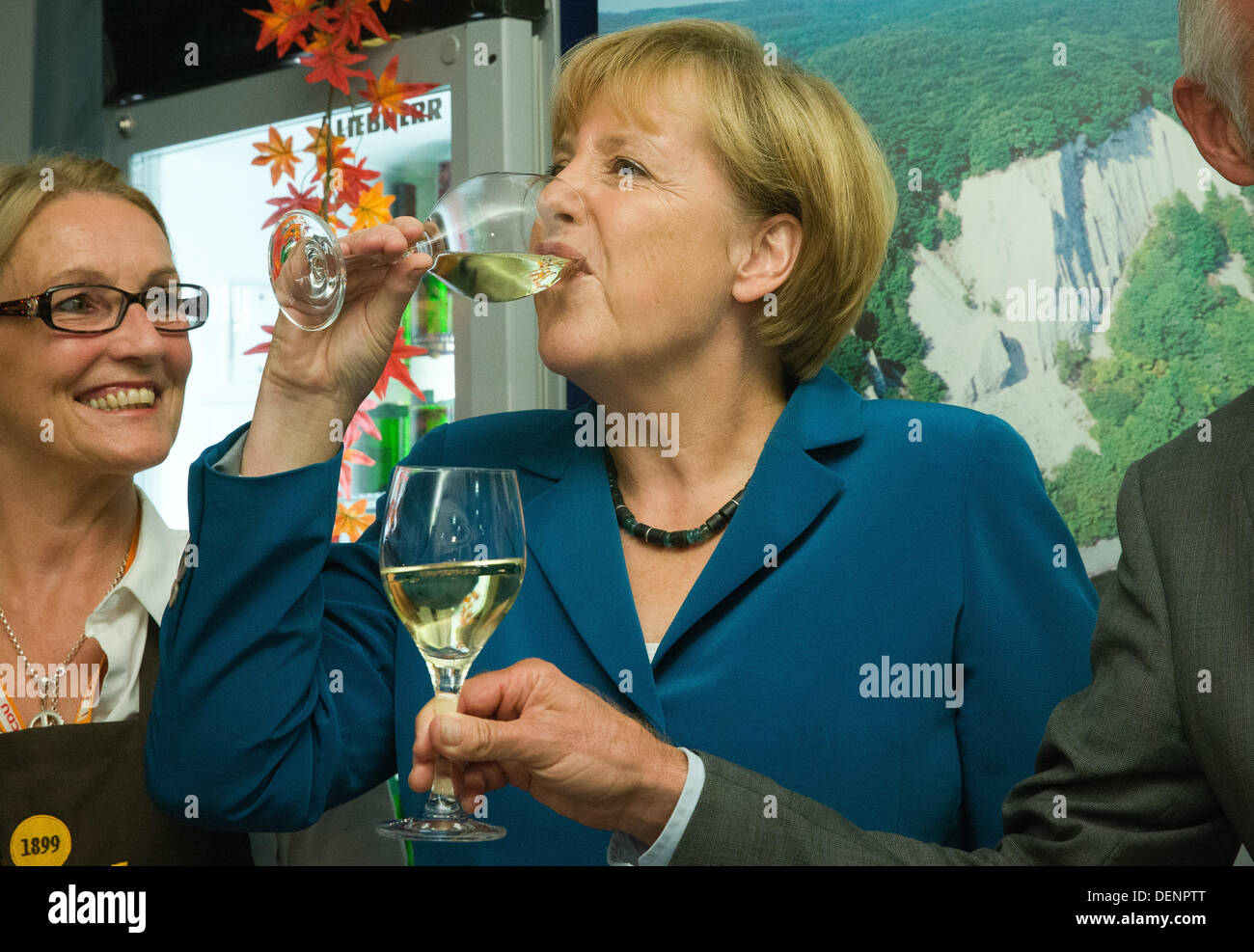 Berlin, Germany. 22nd Sep, 2013. German Chancellor Angela Merkel (CDU ...