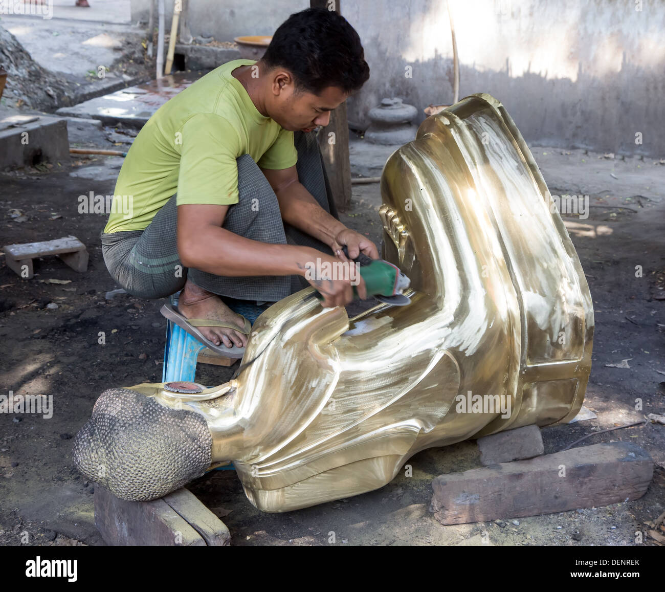 workshop for making sculptures Stock Photo - Alamy