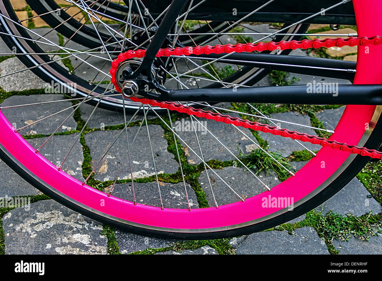 Bicycle chain frame hi-res stock photography and images - Alamy