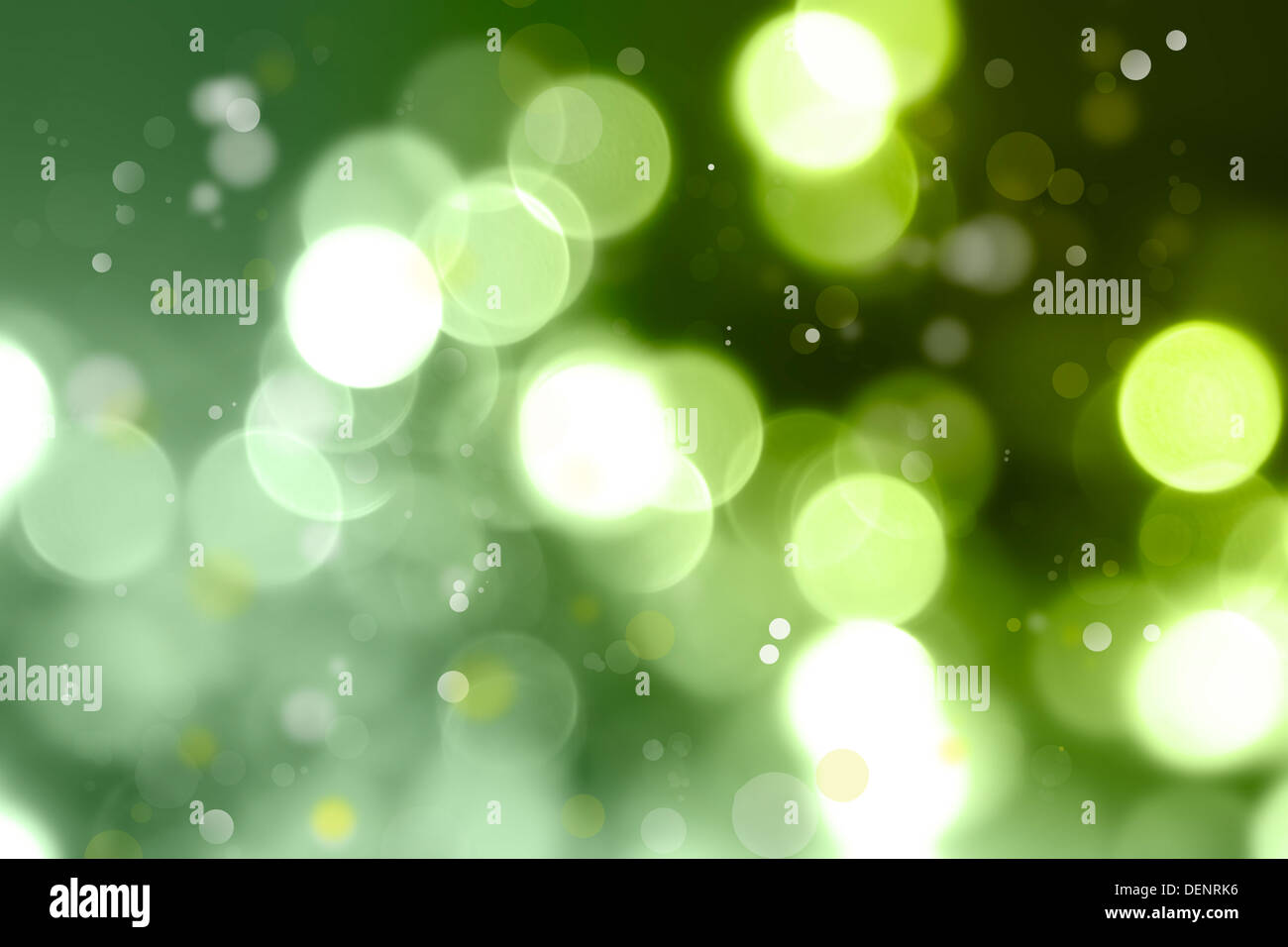 Circles on green tone background Stock Photo - Alamy