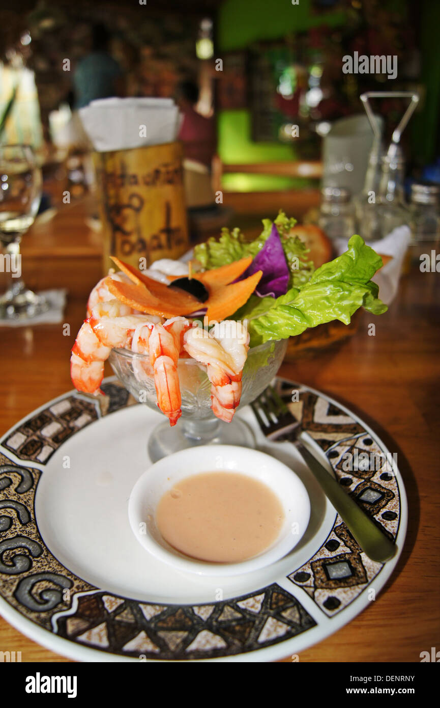 Food gourmet presentation shrimp hi-res stock photography and images ...