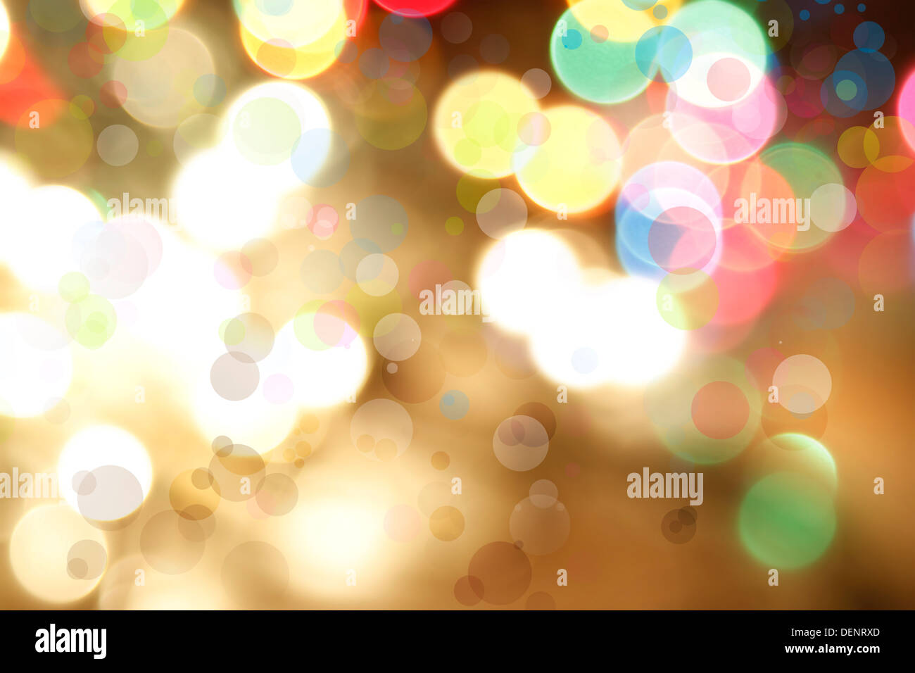 Bright circles of light abstract background Stock Photo - Alamy