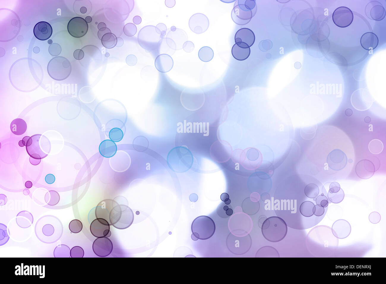 Bright circles of light abstract background Stock Photo - Alamy