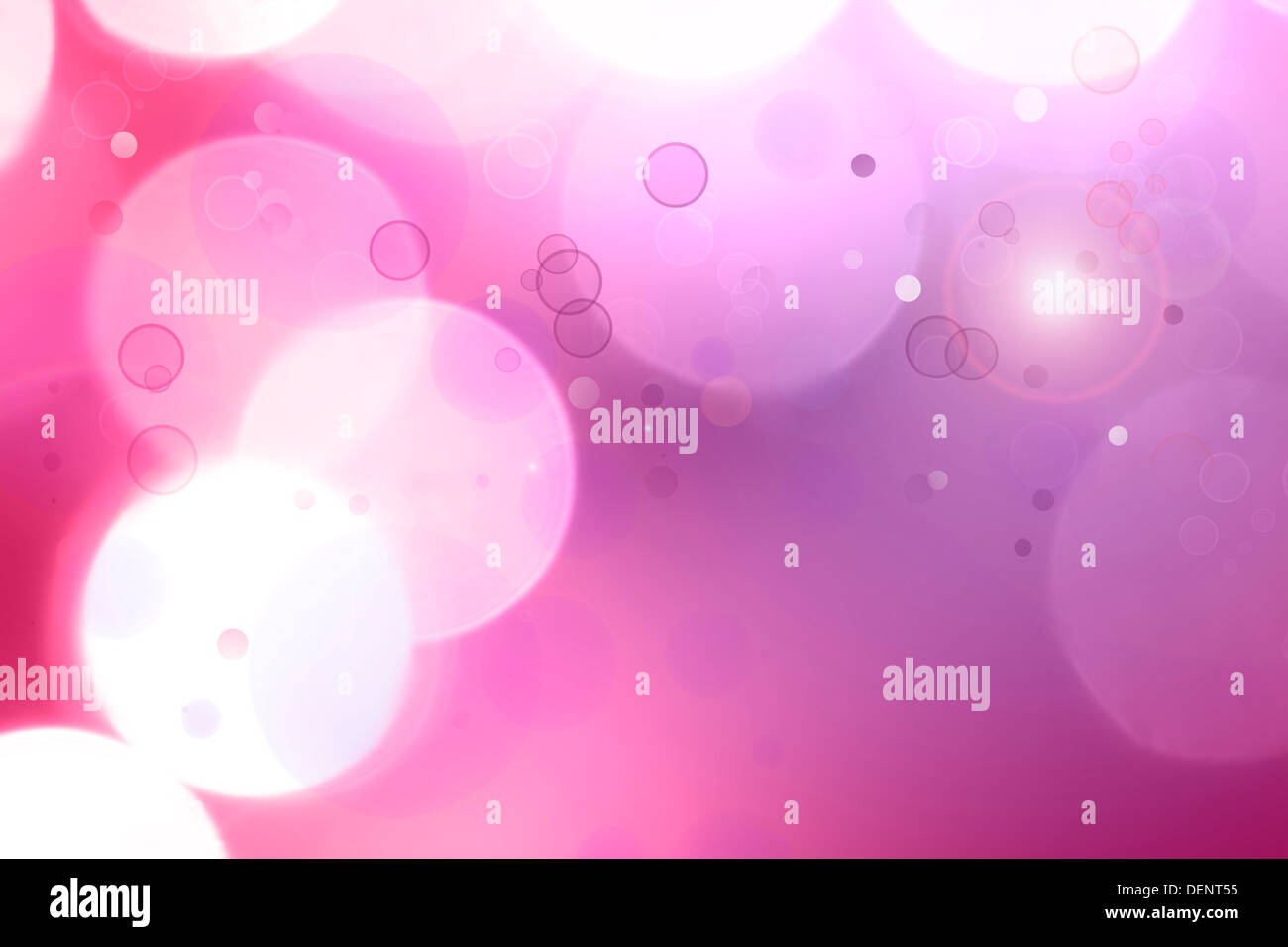 Bright circles of light pink tone background Stock Photo - Alamy