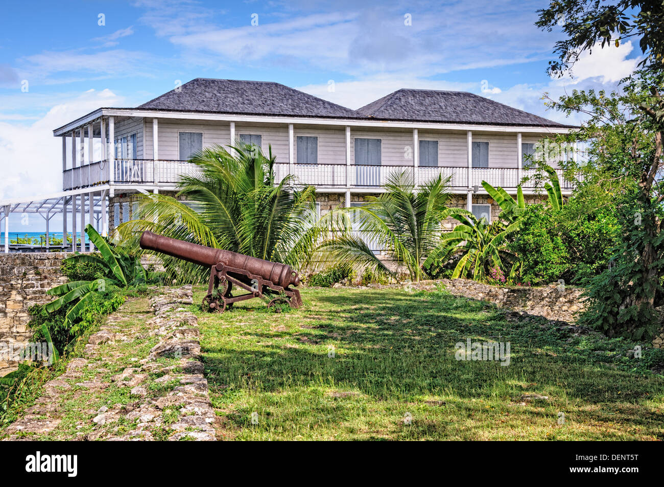 Fort James, Entrance to St. John's Harbour, Antigua Stock Photo - Alamy