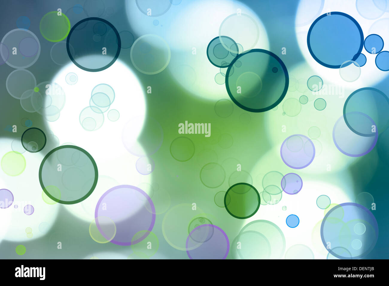 Bright circles of light abstract background Stock Photo - Alamy