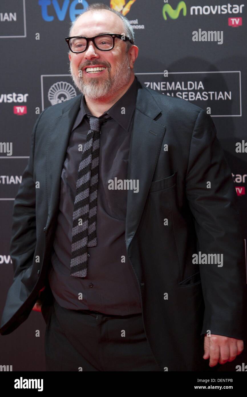 San Sebastian, Spain. 22nd Sep, 2013. Alex de la Iglesia attend the ...