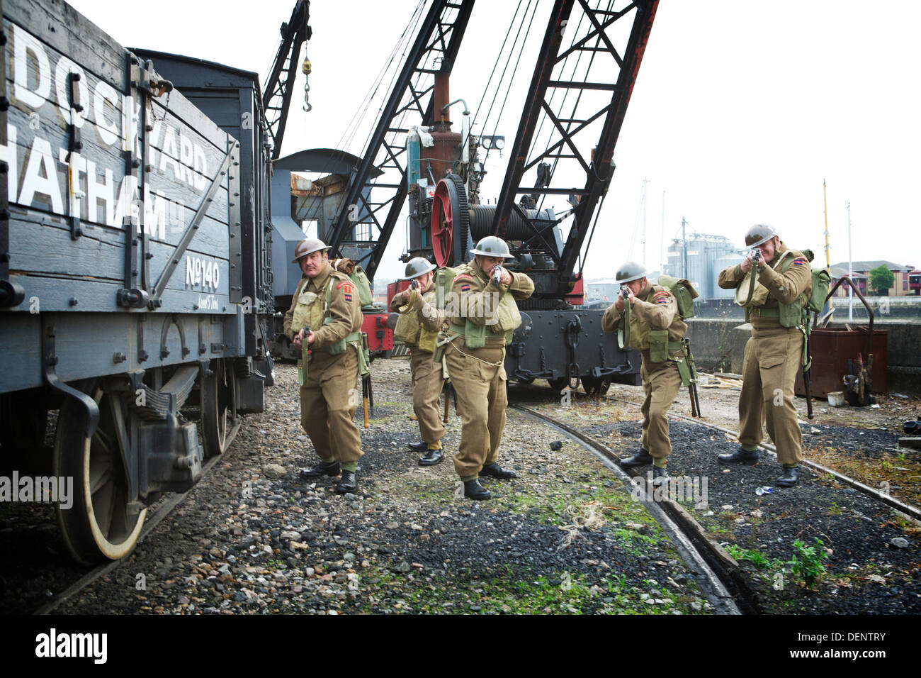 Chatham dockyard railway High Resolution Stock Photography and Images ...