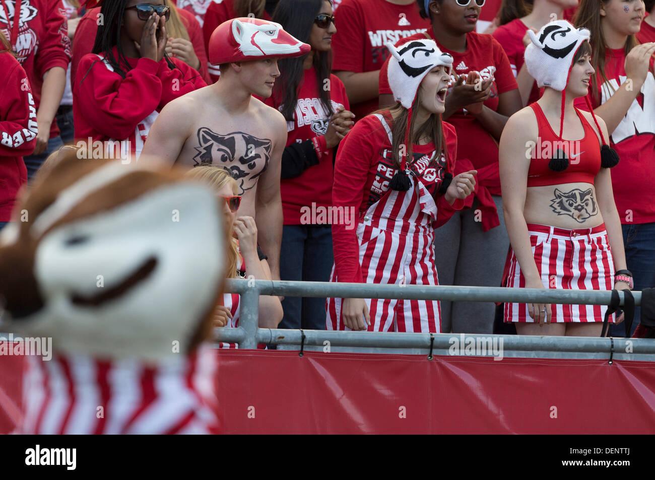 Madison, Wisconsin, USA. 21st Sep, 2013. September 21, 2013: Wisconsin ...