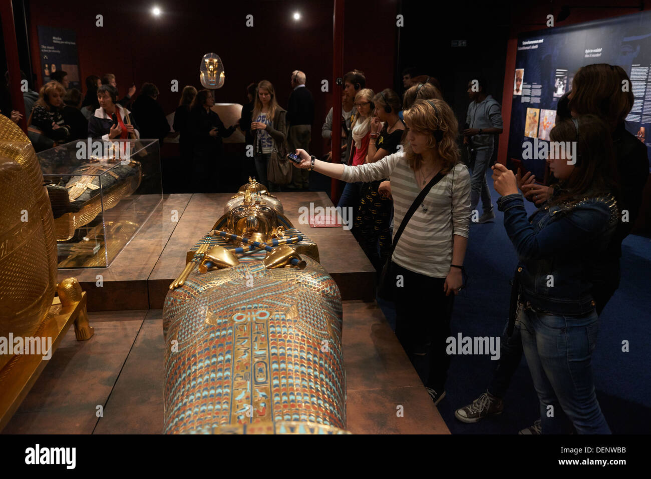 Tutankhamun - King Tut - His Tomb and his Treasures Stock Photo - Alamy