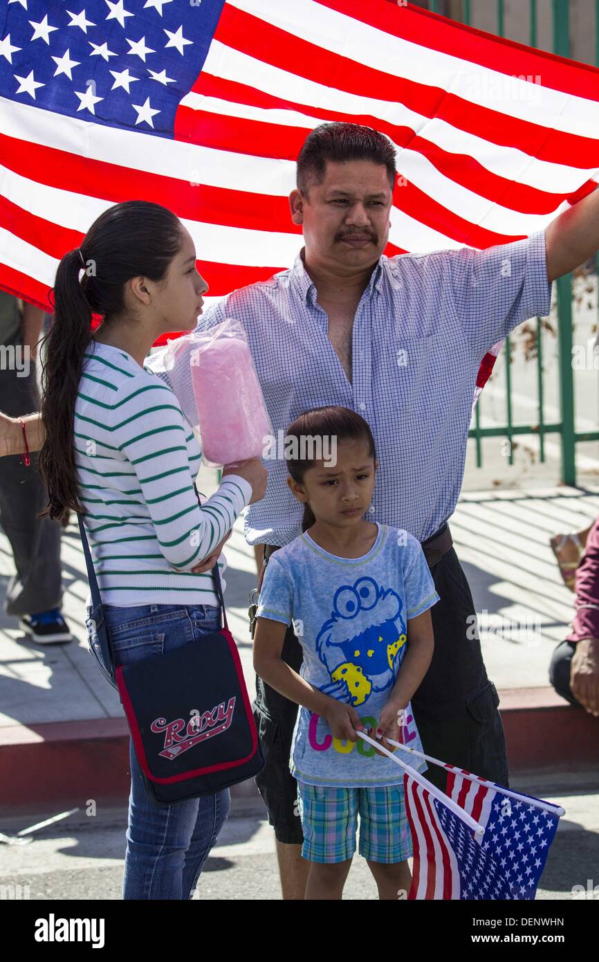 Los Angeles, California, USA. 22nd Sep, 2013. Thousands of immigration ...