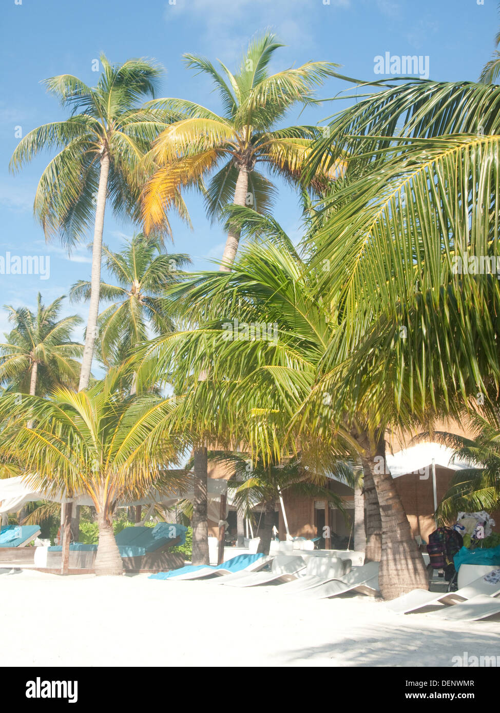 Luxury beach holiday honeymoon Maldives Stock Photo - Alamy