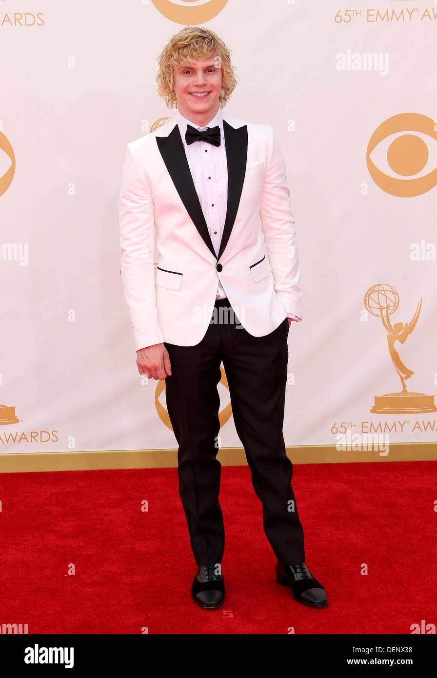 Los Angeles, CA, USA. 22nd Sep, 2013. Evan Peters at arrivals for The ...