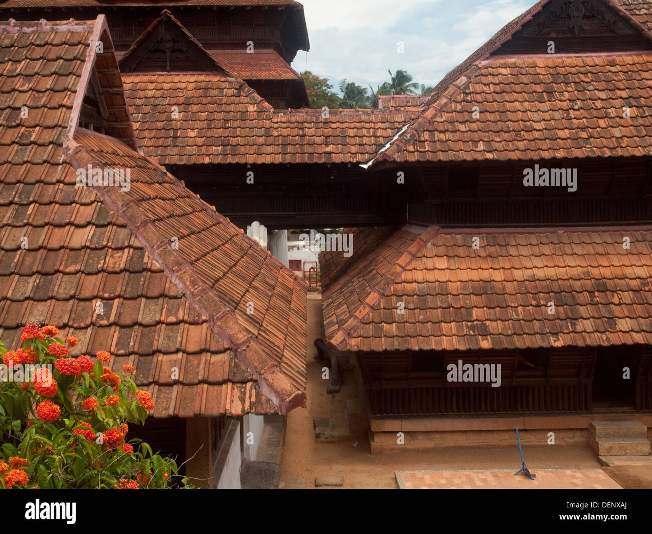 Padmanabhapuram palace, Tamilnadu, India Stock Photo - Alamy