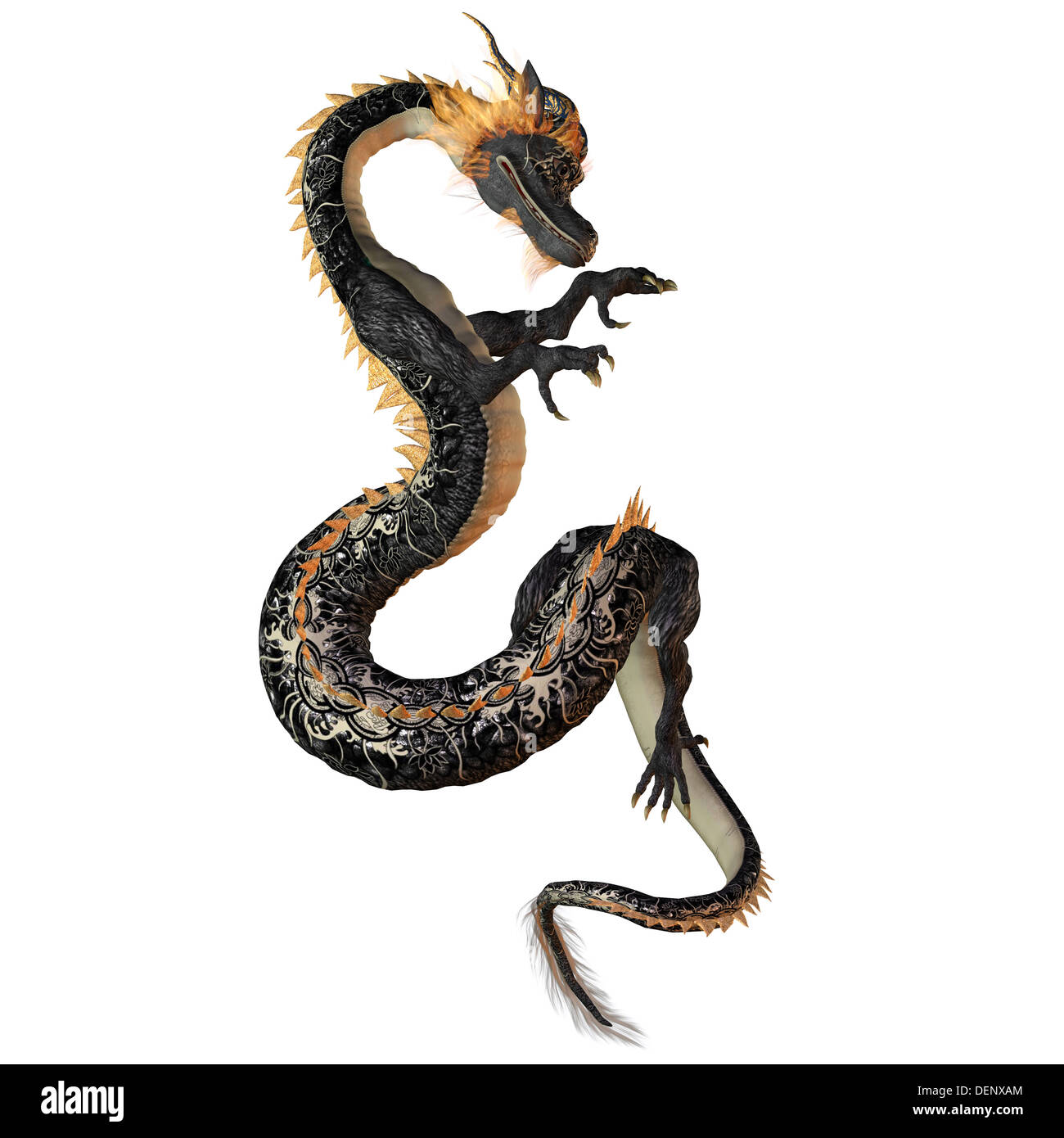 A creature of myth and fantasy the dragon is a fierce monster with ...