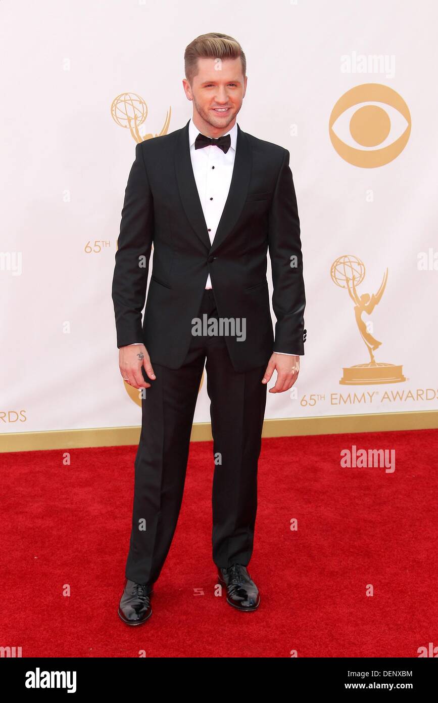 Los Angeles, CA. 22nd Sep, 2013. Travis Wall at arrivals for The 65th ...