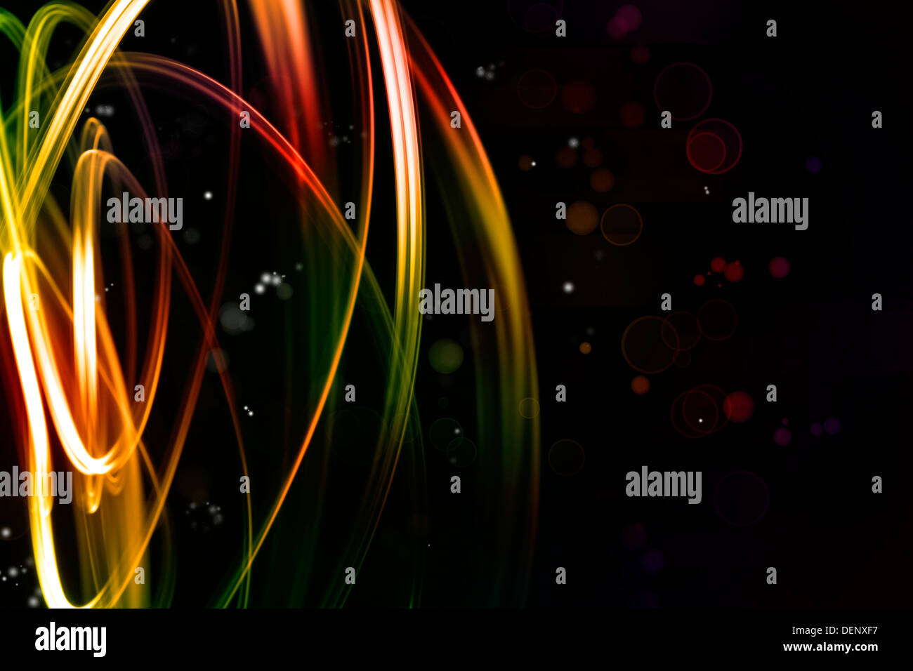 Swirly lines bright abstract background Stock Photo - Alamy