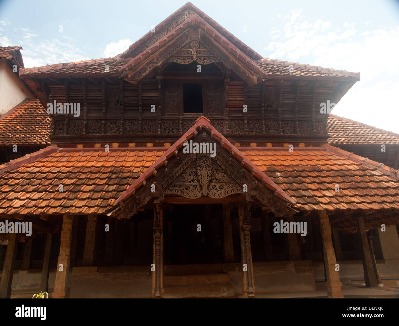Padmanabhapuram palace, Tamilnadu, India Stock Photo - Alamy
