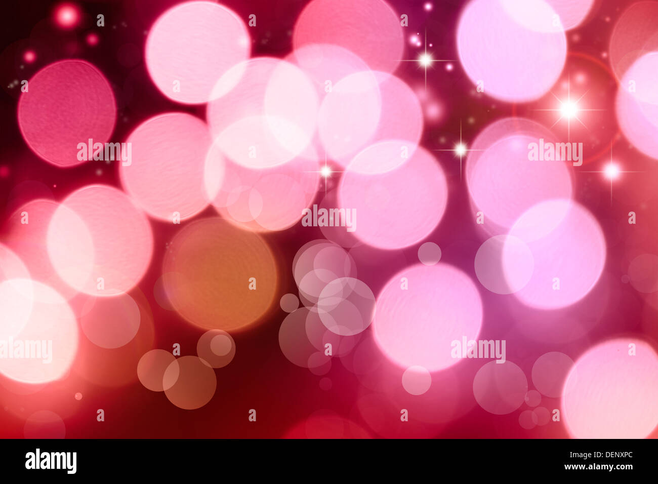 Bright circles of light pink tone background Stock Photo - Alamy