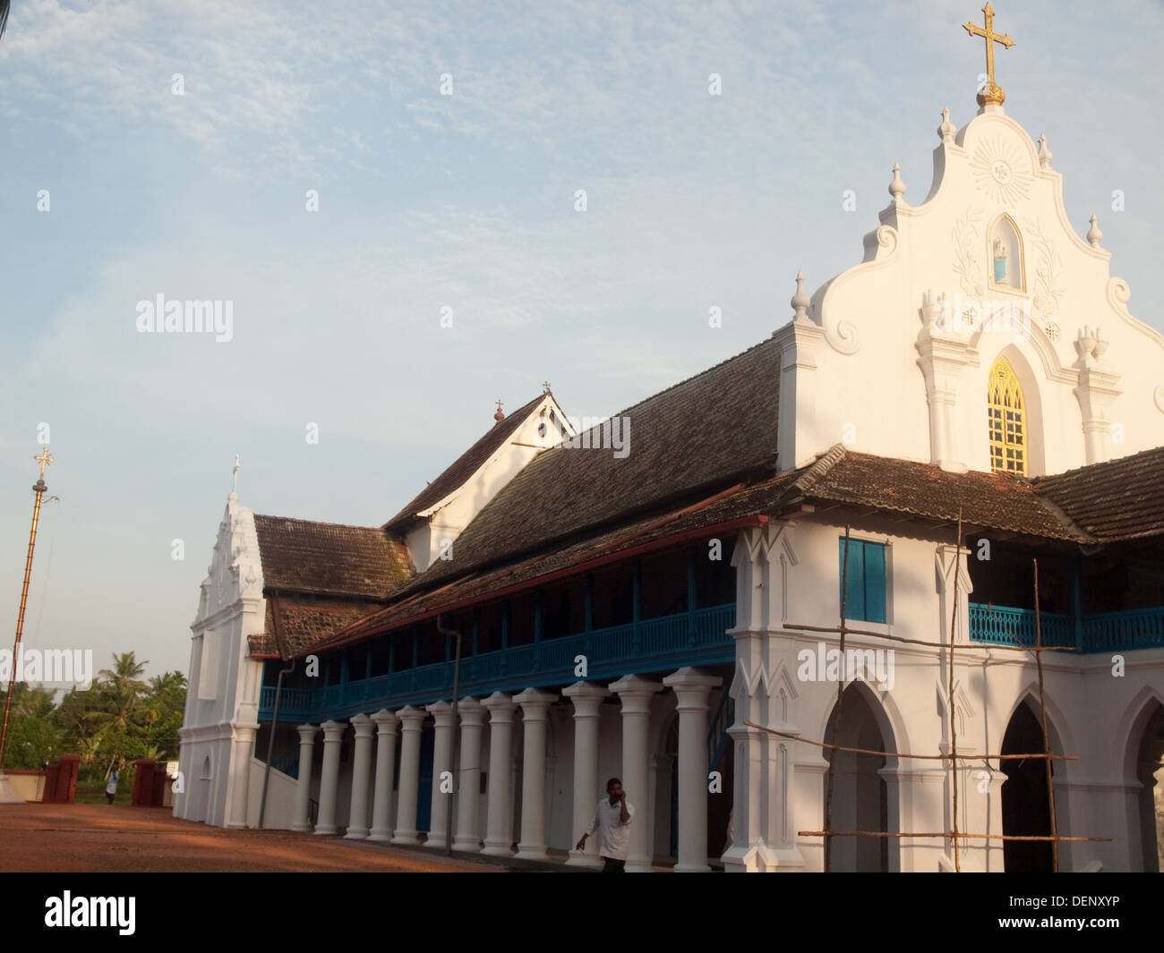 St. Thomas Syro-Malabar Catholic Church Kerala India Stock Photo - Alamy