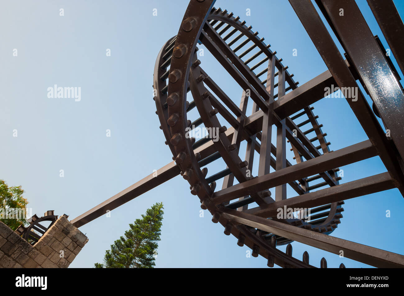 The old Anatilia well in Mazkeret Batya, Israel Stock Photo - Alamy